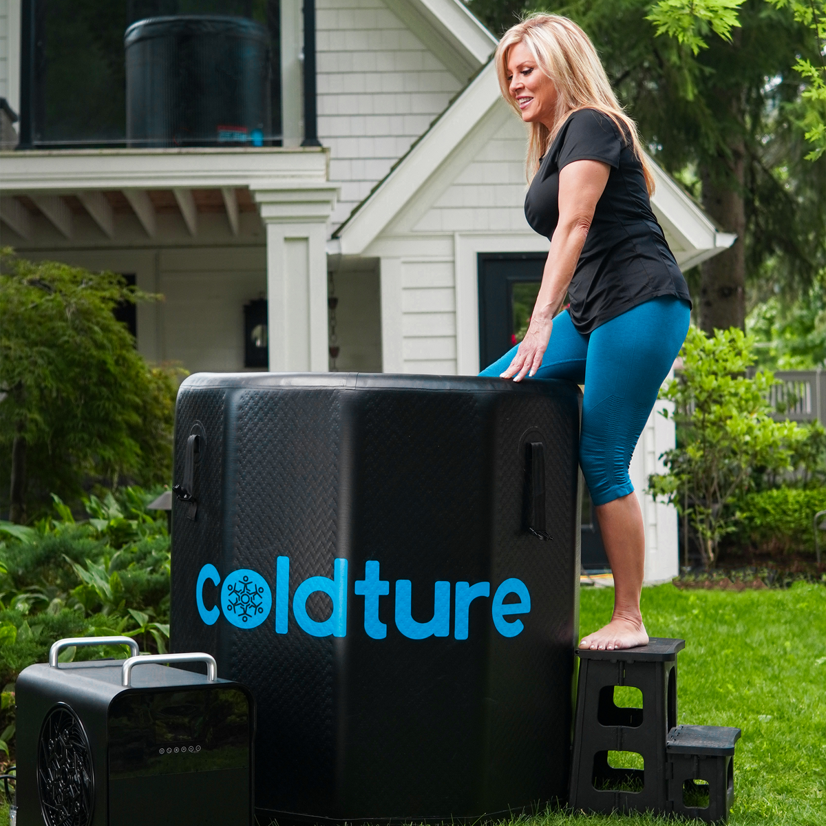 The Barrel Cold Plunge Tub | Shop | Coldture – Coldture Wellness