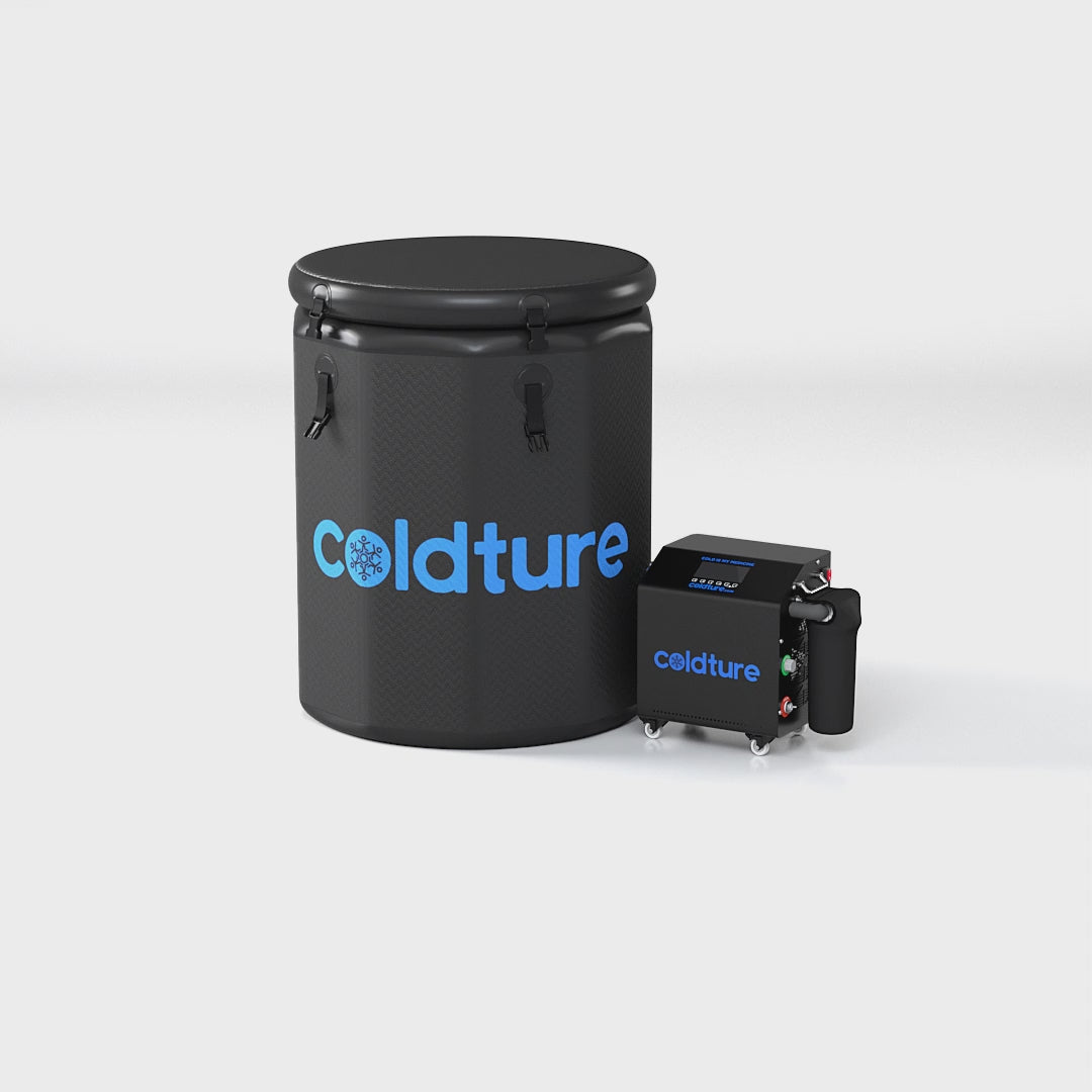 The Barrel Cold Plunge Tub Bundle | Shop | Coldture – Coldture Wellness